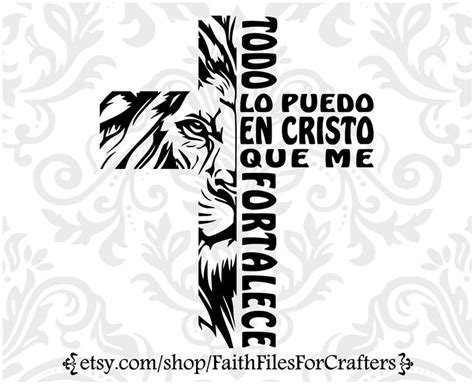 Todo Lo Puedo En Cristo Svgtodo Lo Puedo En Cristo Shirt Svgtodo Lo