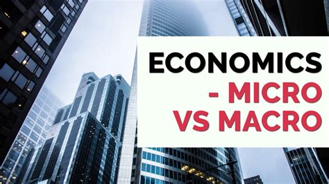Micro Vs Macro Economics Whats The Difference Trade Brains