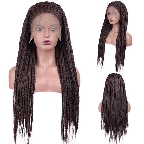 Lace Frontal Cornrow Wig Synthetic Wigs Lace Front Vicedeal