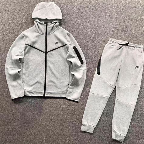 Conjunto Nike Tech Fleece Gris Drip Store Argentina