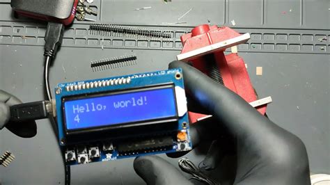 Adafruit RGB X Character LCD Shield Assembly And Test YouTube