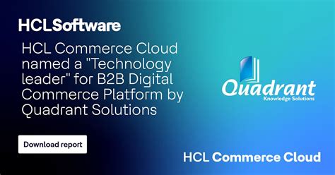hclsoftware on linkedin hcl commerce cloud ranked “tech leader” among