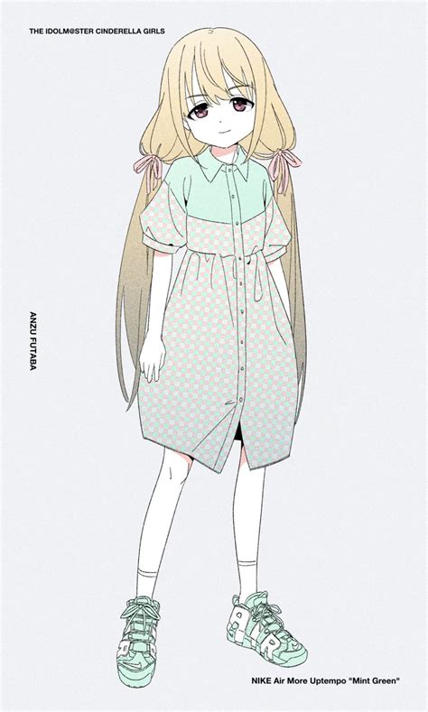 Acubi Tomaranai Futaba Anzu Idolmaster Idolmaster Cinderella Girls