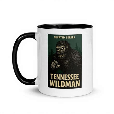 Tennessee Wildman Coffee Mug Cryptid Series Ceramic Mug Etsy