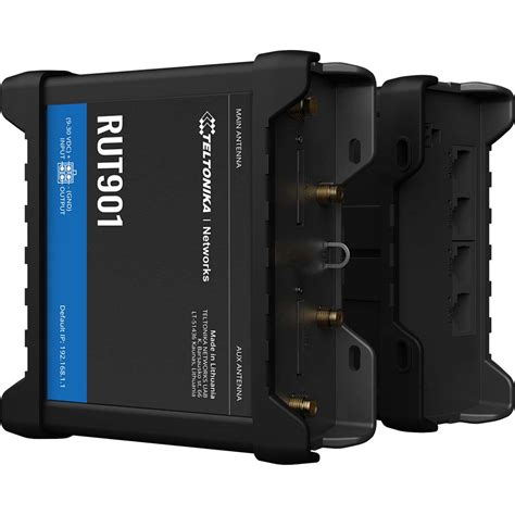Teltonika RUT901: 4G/LTE (Cat 4) Router - Dual Sim