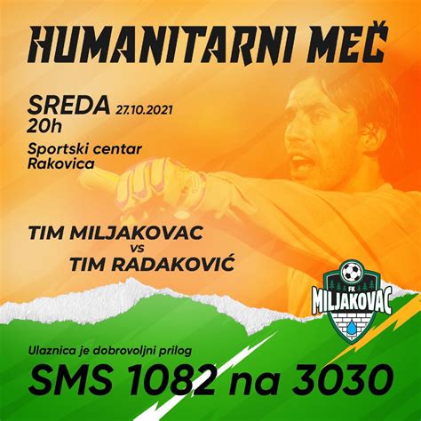 Fudbalske Legende U Rakovici Igraju Za Bolesnog Golmana Radakovića