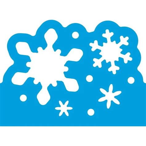 Snowflakes Frame Punch Creative Memories Nla