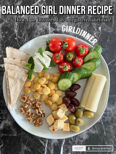 Balanced Girl Dinner Recipe A Dietitians Healthy Guide