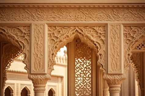 Premium Photo Inside Interior Of The Mosque Is An Excellent Example Of Traditional Arch