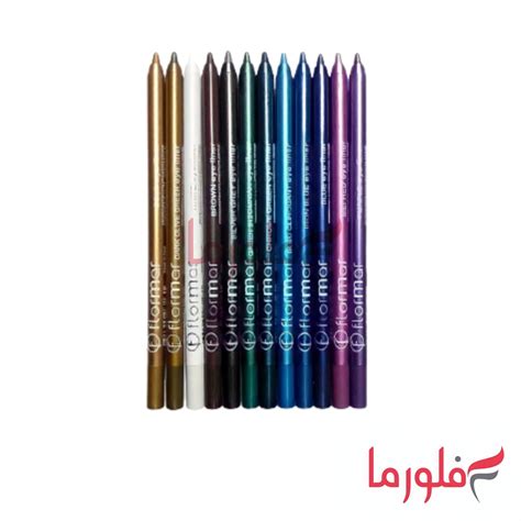 مداد چشم رنگی فلورمار بسته 12 عددی Flormar فروشگاه اینترنتی فلورما