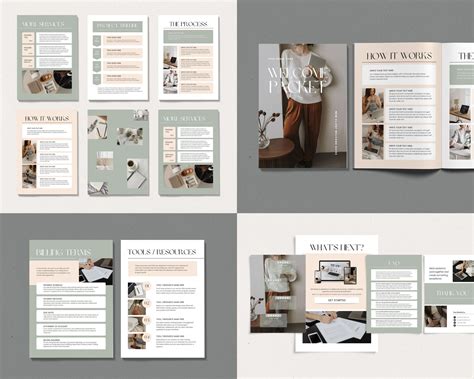 Canva Virtual Assistant Welcome Packet Template New Client Onboarding