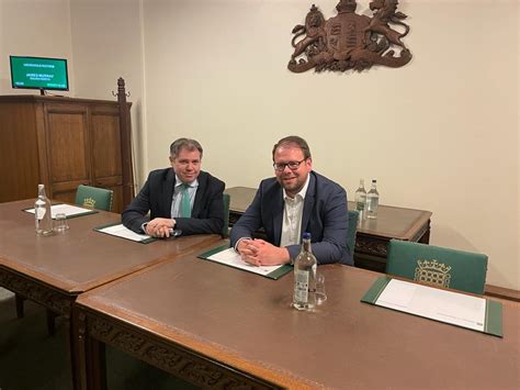 Mark Meets With Victims And Sentencing Minister Mark Fletcher