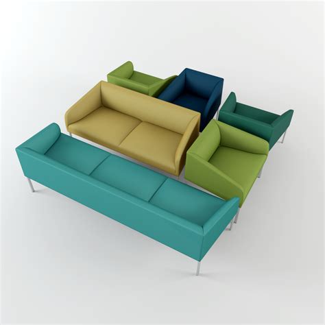 Saari Seating Sofas 3d Model