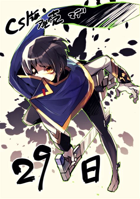 Safebooru 1boy Black Hair Blazblue Blazblue Central Fiction Hibiki