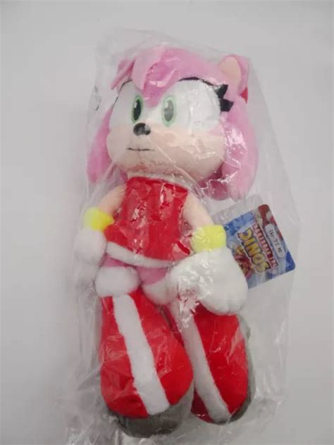 Sega Amy Rose Emy Plush Doll Sonic The Hedgehog All Star Collection