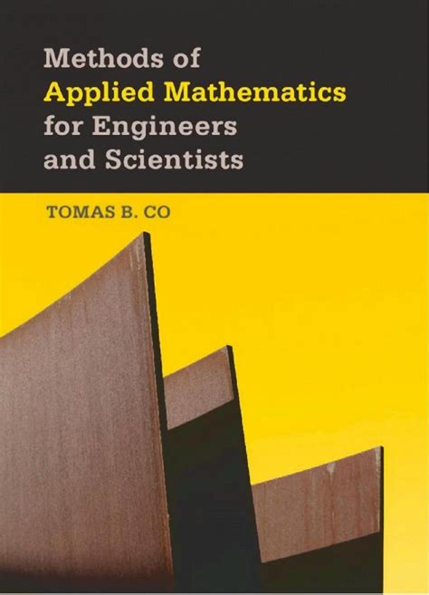 PDF Methods Of Applied Mathematics For Engineers And Scientists Pdf DOKUMEN TIPS