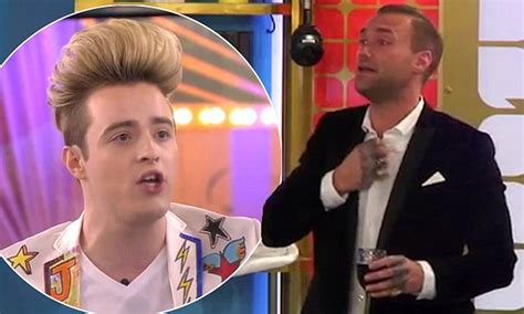 Cbb S Calum Best Argues With Jedward After Bullying Nicola Daily Mail Online