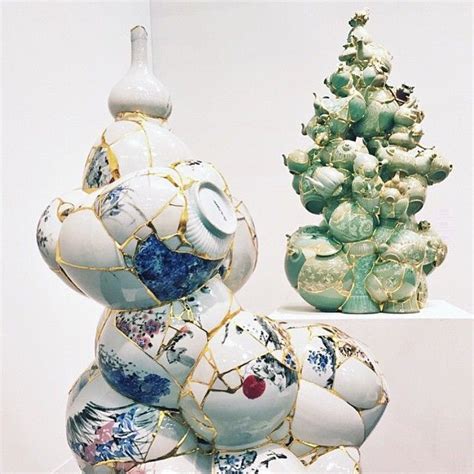 T O P On Instagram “ Yeesookyung” Kintsugi Art Contemporary Ceramics Sculpture