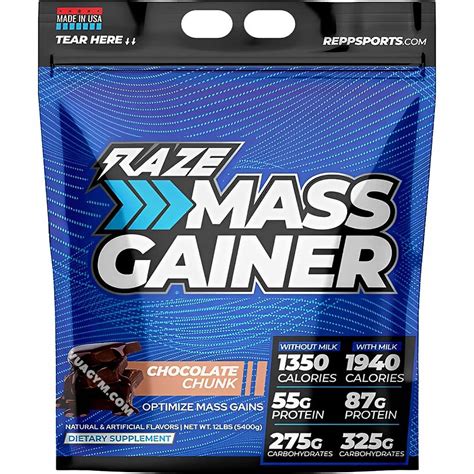 Repp Sports Raze Mass Gainer 12 Lbs Giảm Giá Siêu Tốt