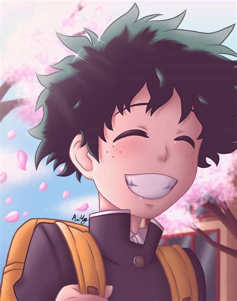 Dekus Smile By Animegstories On Deviantart