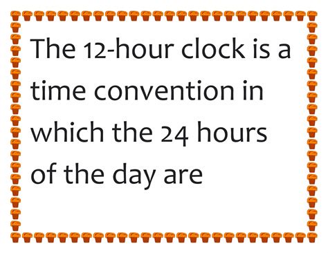 12 Hour Clock Systemdocx