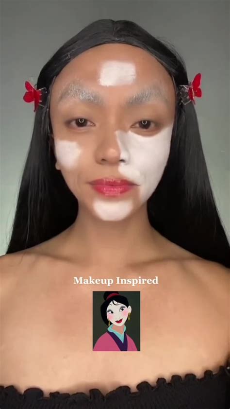 Mulan Makeup Inspired 🦗🐉🀄️ Watch Full Video Link In Comment Section