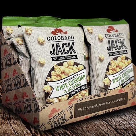 Jacks Mid Sized Single Serve 6 Packs Colorado Jack Popcorn