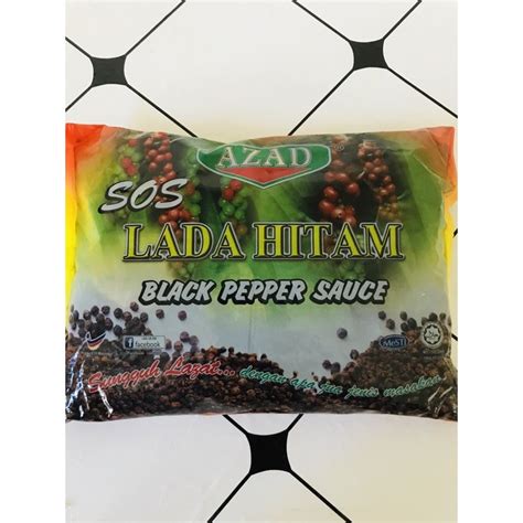 Azad Sos Lada Hitam 900g Shopee Malaysia