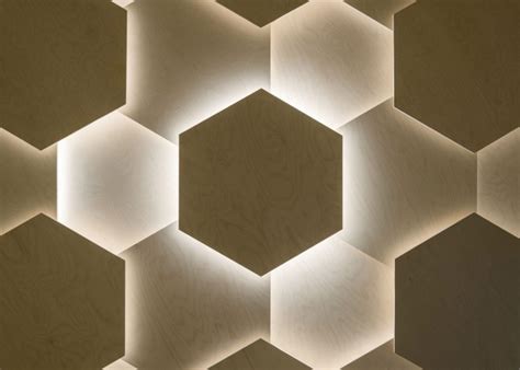 Joshua Florquin Adds Hexagonal Patterned Ceiling To Salon