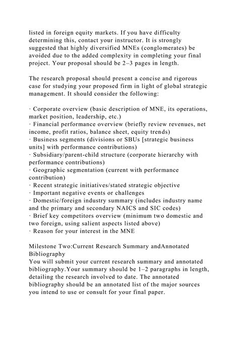 Milestone Two Annotated Bibliography Guidelines Guidelinesydocx