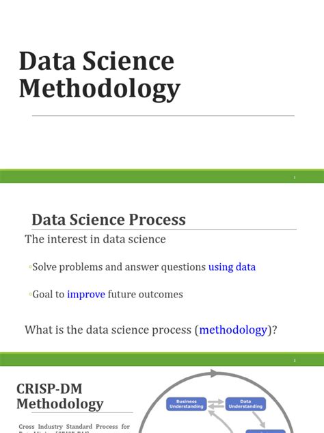 Data Science Methodology Pdf Data Science Methodology