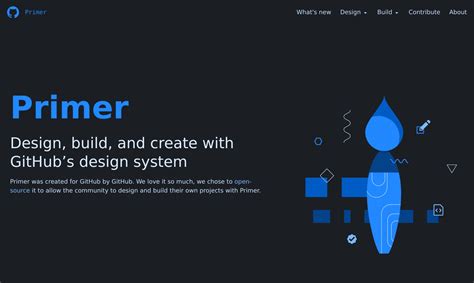 primer style design build and create with github s design system