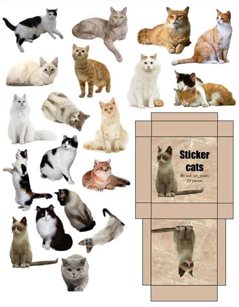 Arte De Papel En 3d Descubre 21 Ideas De Gatitos Para Armar En Este
