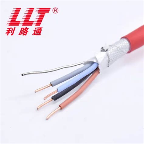 Llt Solid Conductor Copper Cable With Lszh Sheath Screen Control