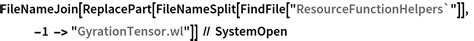 Gyrationtensor Wolfram Function Repository