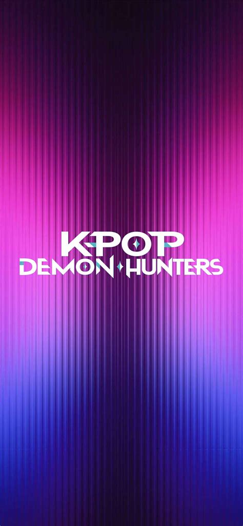 Neon Kpop Demon Hunters Logo Wallpapers Cartoon Wallpapers
