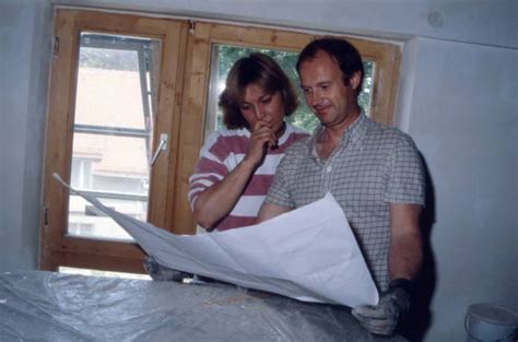 German Actor Til Erwig With His Wife Antje 1981 Old Photo 1 7 23 Picclick Au