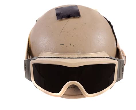 Casco De Un Soldado Americano Imagen De Archivo Imagen De Proteja