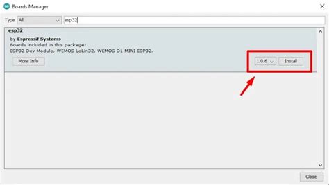 Installing The ESP32 Board Add On In Arduino IDE Windows Linux Mac OS