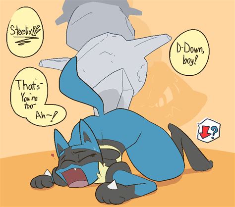 Rule 34 Ambiguous Gender Duo Lucario Naked Sharks Nintendo