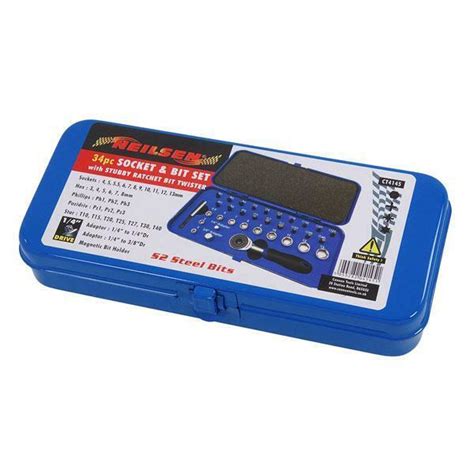 34pc Stubby Bit Twister Set All Tools Direct