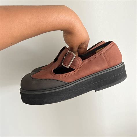 Vintage Mary Jane Platform Depop