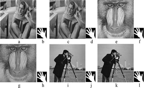 Test Images A D “barbara” A Original Image B Watermark C