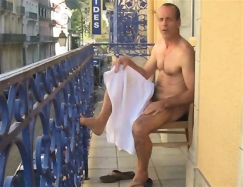 Daddy On Balcony Eporner