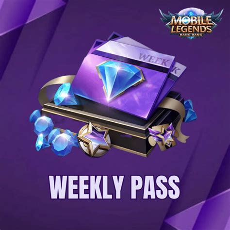 Buy Mlbb Weekly Diamond Pass Daily Diamond Rewards Fast Delivery
