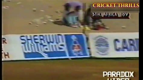 Forgotten Fast Bowler Tertius Bosch Bowling Vs West Indies Profile