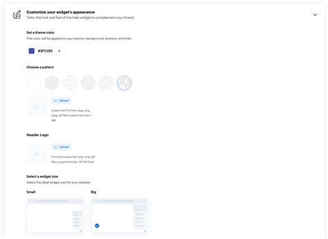 how to customize your asap help widget appearance