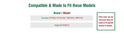 Frymate Commercial Deep Fryer Filter Fph55 15 X 125