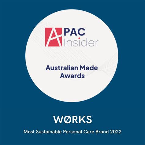WØrks Australias Most Sustainable Personal Care Brand