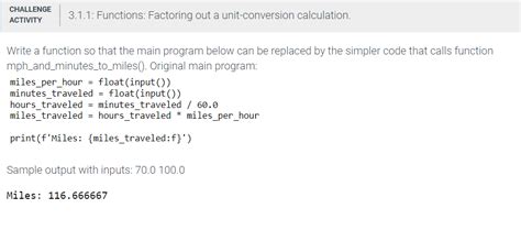 solved challenge activity 3 1 1 functions factoring out a